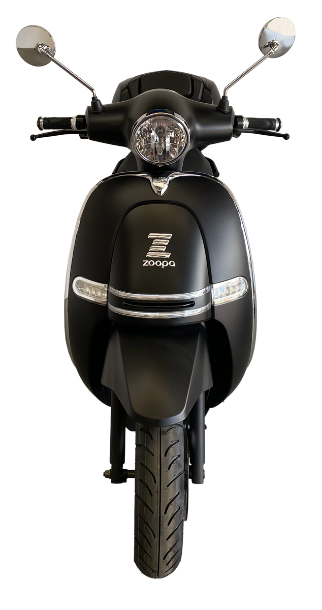 Nova Black Electric Moped 3000W | Zoopa – zoopa-electric-scooters-and ...